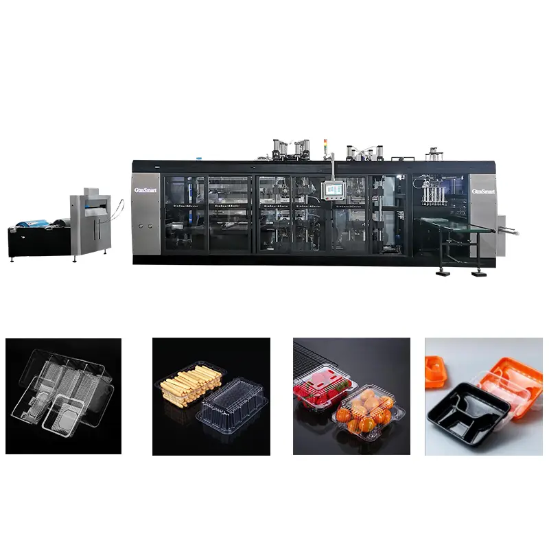 PP Glass Making Machine | Four Station & Hinged Box Machine