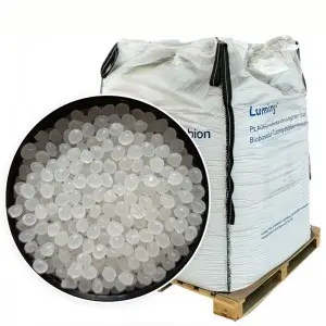 PLA Raw Material for Sustainable Disposable Box, Plate, Cup Production